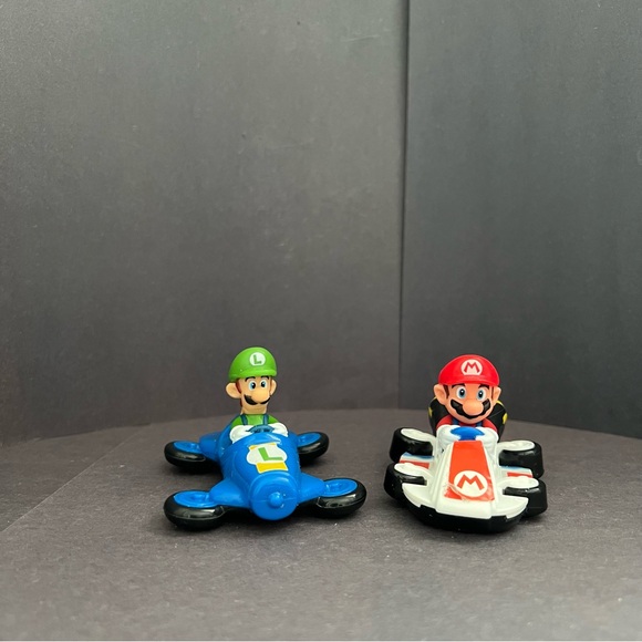 Other | Mario Kart Mcdonalds Race Car Toys Mario Luigi | Poshmark